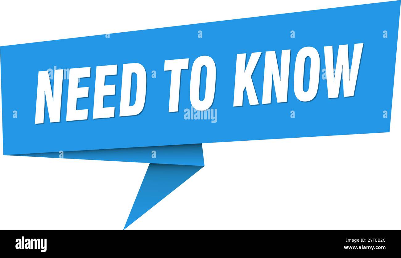 need to know banner. need to know speech bubble, label, sticker, ribbon ...