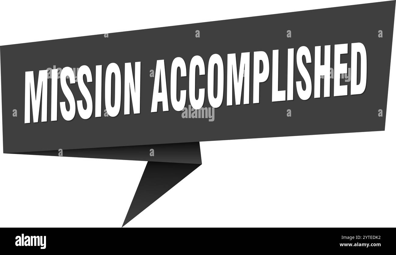 Mission accomplished speech hi-res stock photography and images - Alamy