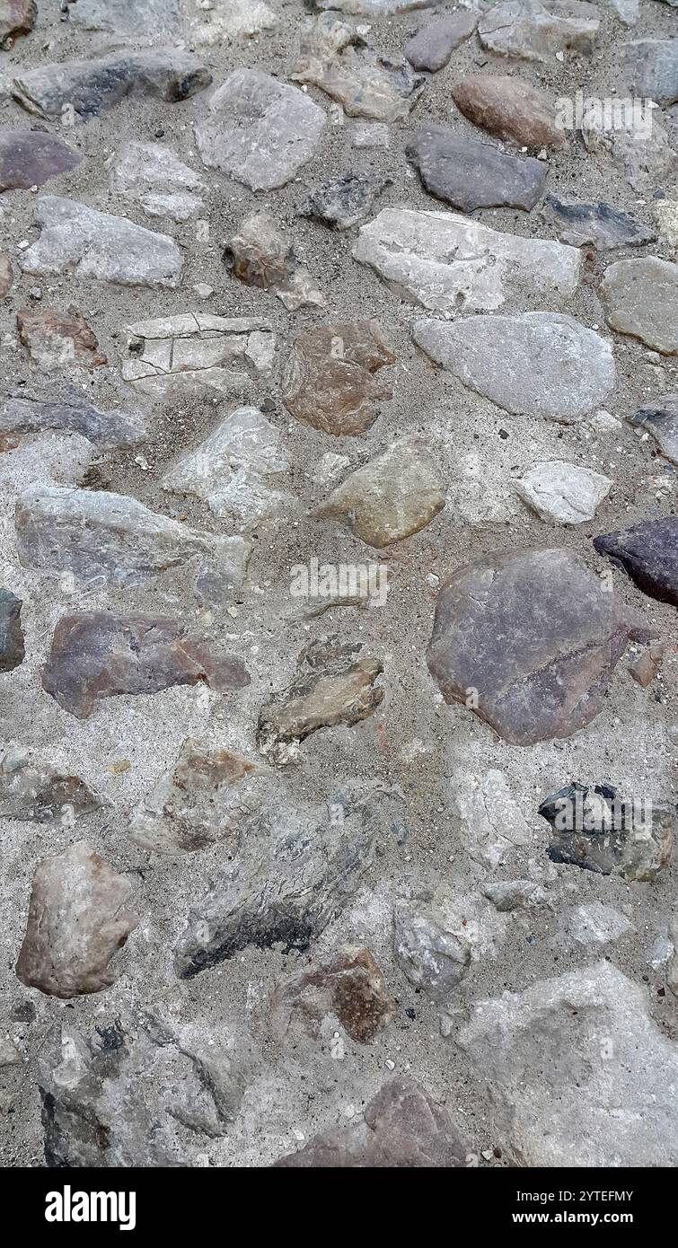 Texture of road surface paved with rough stones Stock Photo - Alamy