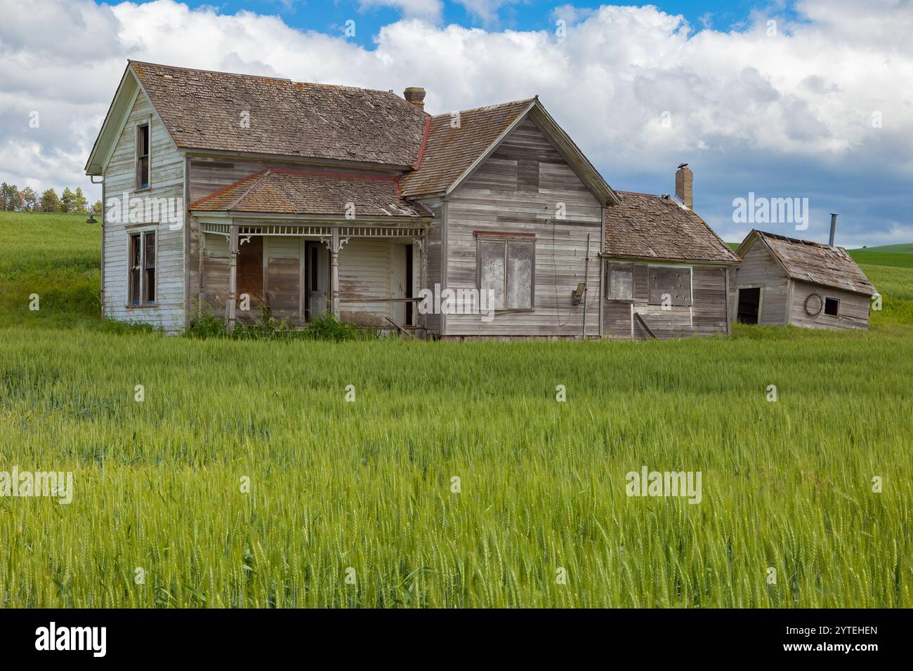 Abandoned House, Palouse, Washington State, USA Stock Photo - Alamy