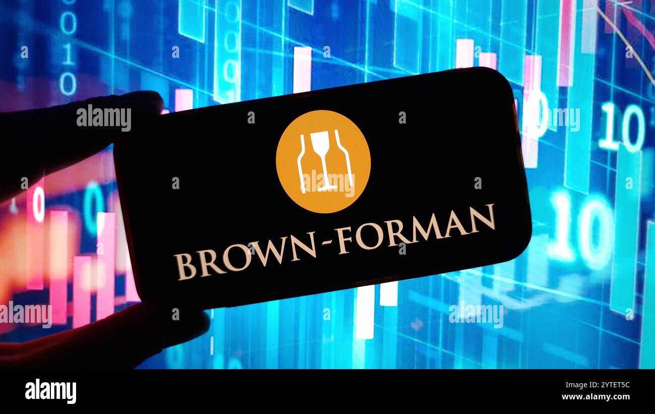 Brown forman logo hi-res stock photography and images - Alamy
