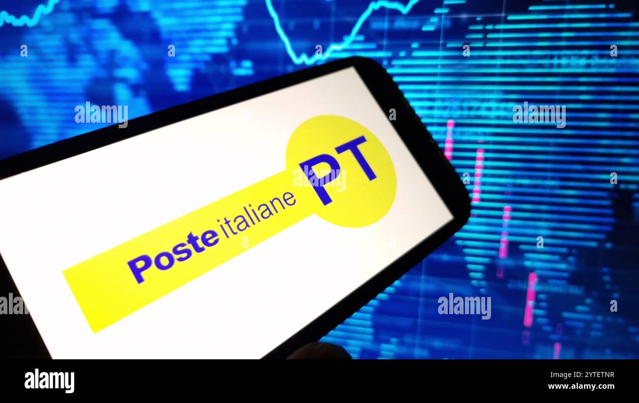 Logo poste italiane hi-res stock photography and images - Alamy