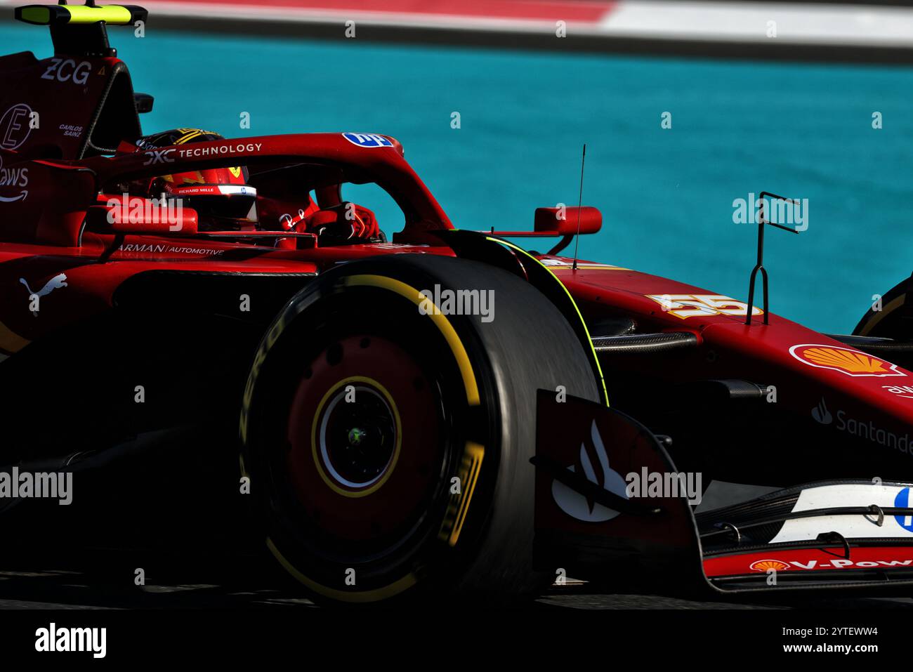 Abu Dhabi, Abu Dhabi. 07th Dec, 2024. Carlos Sainz Jr (ESP) Ferrari SF-24. Formula 1 World ...