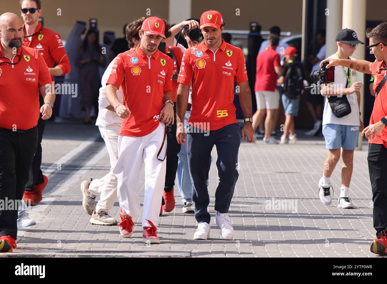 Charles leclerc abu dhabi 2024 07 hi-res stock photography and images ...