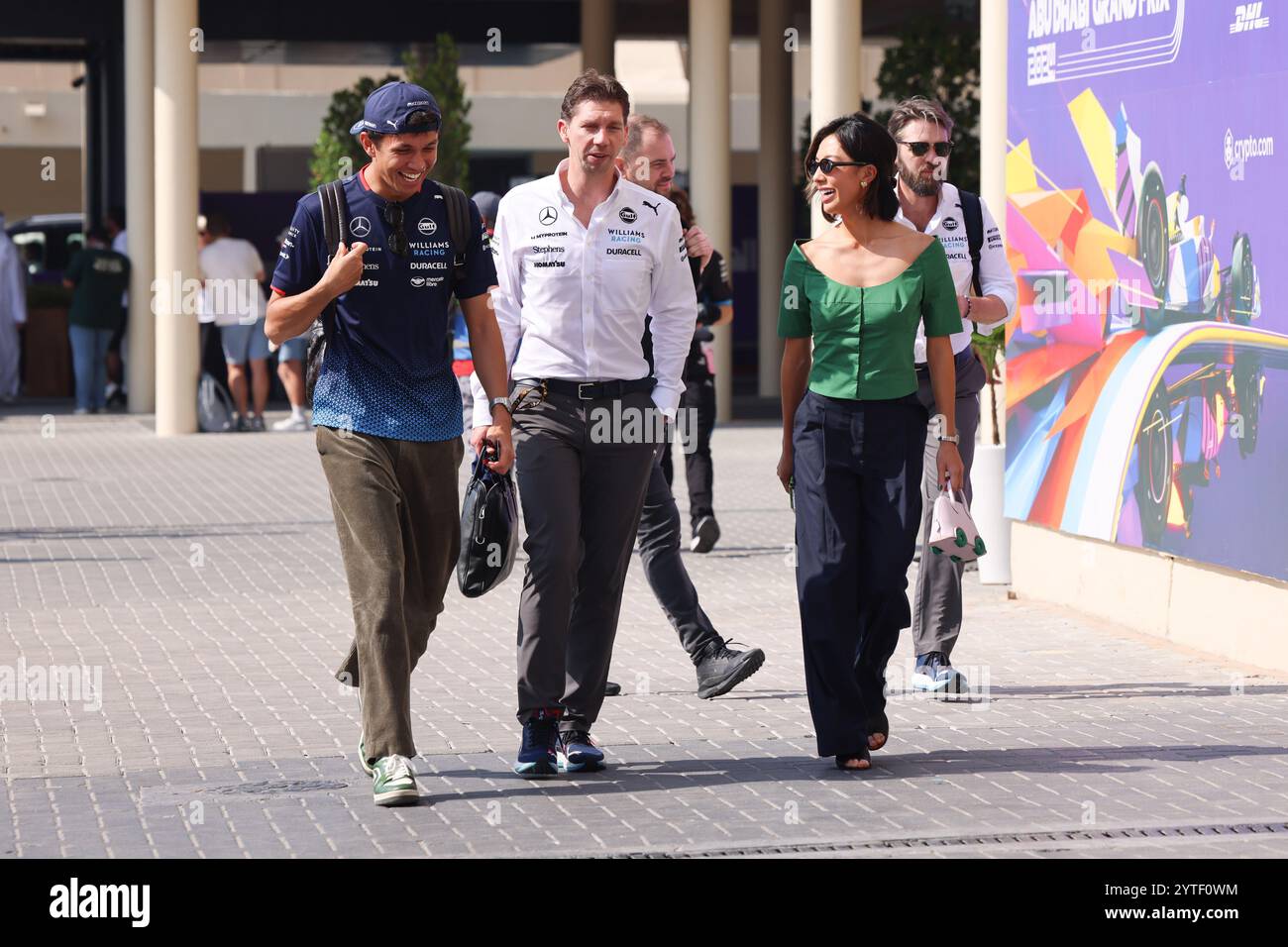 Alexander Albon (Williams Racing, #23), James Vowles (Williams Racing ...