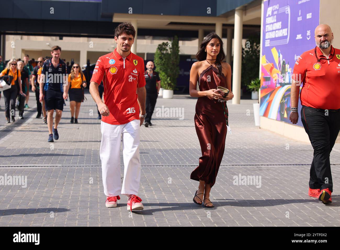 Charles Leclerc (Scuderia Ferrari HP, #16), Alexandra Saint Mleux, ARE ...