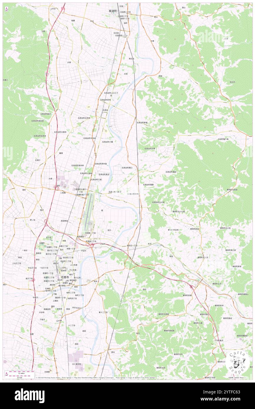 Hanamaki Shi, Hanamaki Shi, JP, Japan, Iwate, N 39 26' 30'', N 141 10 ...