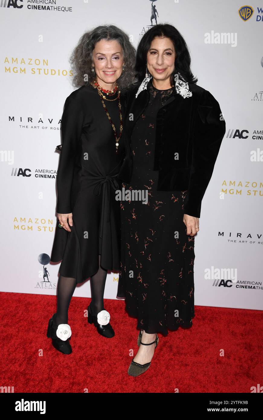 Beverly Hills, Ca, USA. 6th Dec 2024. Courtenay Valenti and Sue Kroll ...