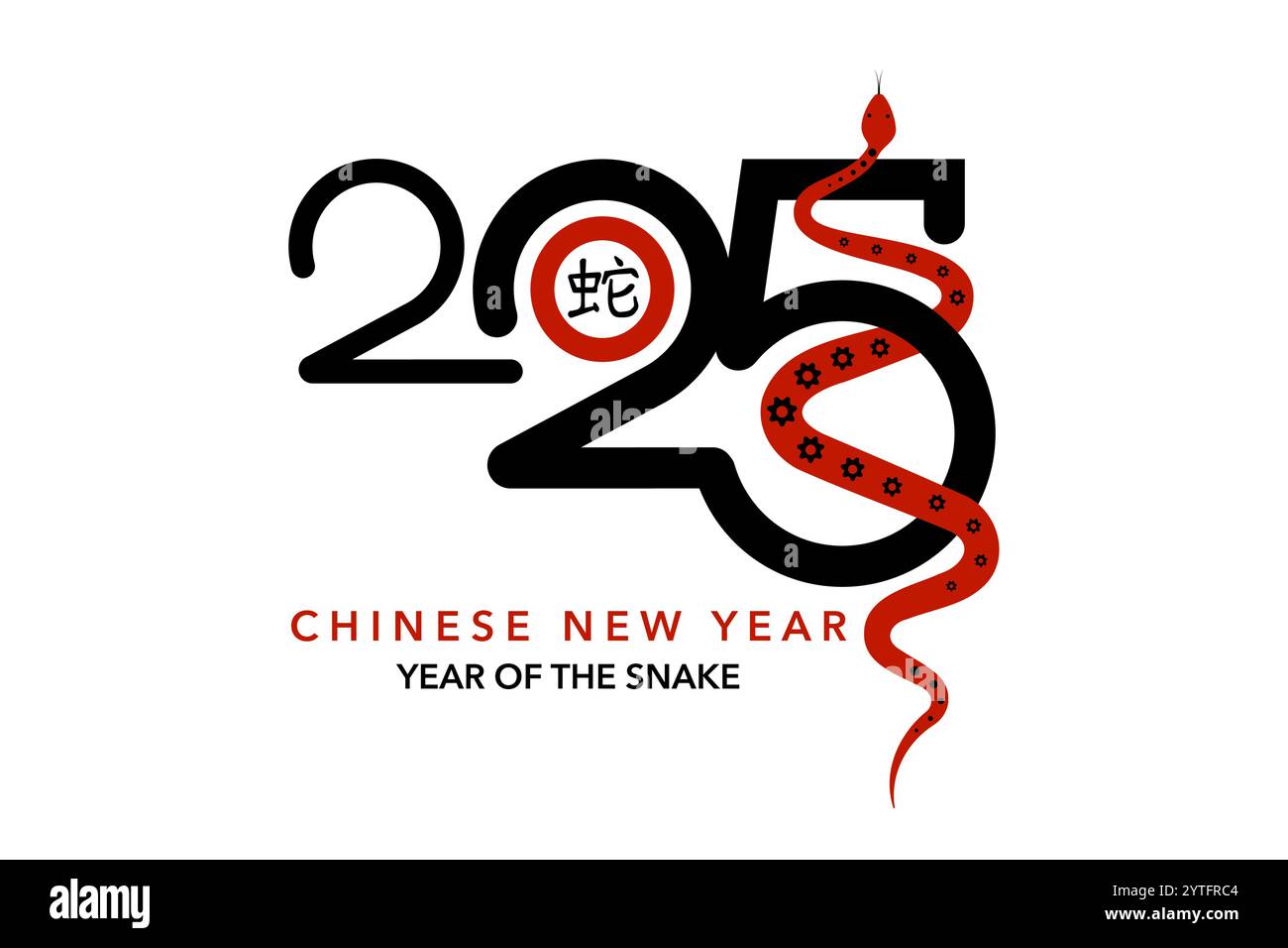 Happy year of the snake hi-res stock photography and images - Alamy