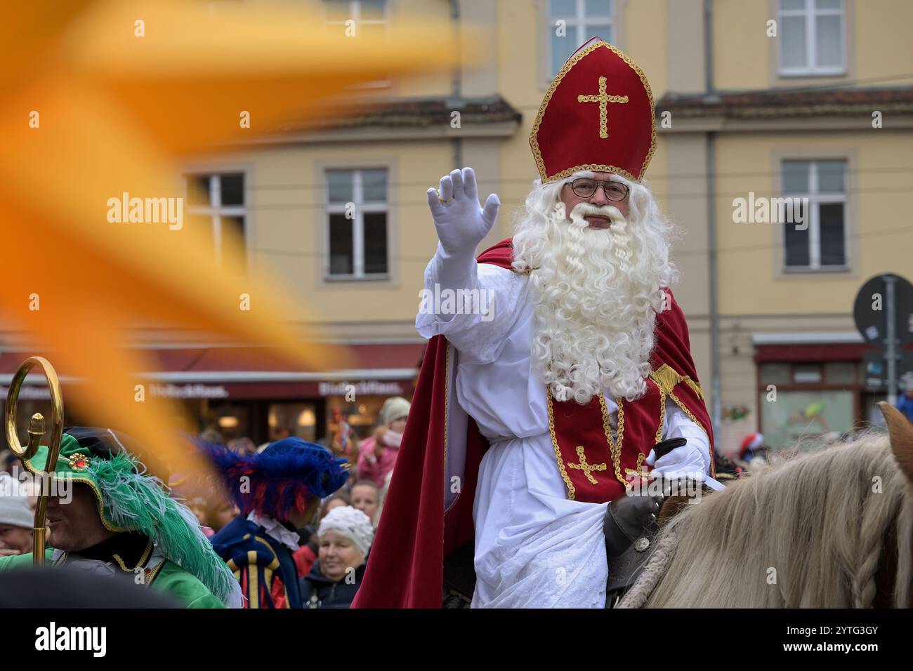 Potsdam, Germany. 07th Dec, 2024. The Dutch St. Nicholas Sinterklaas ...