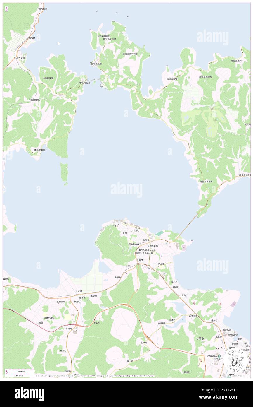 Nanao Seiwan, , JP, Japan, Ishikawa, N 37 6' 0'', N 136 55' 0'', map ...