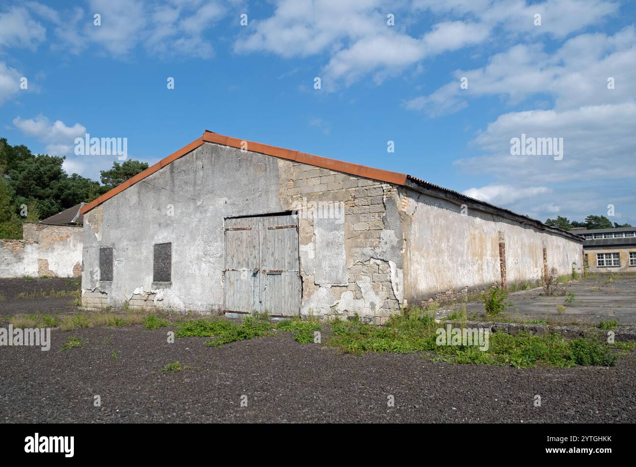 The industrial area at Ravensbrück Nazi concentration camp for women ...