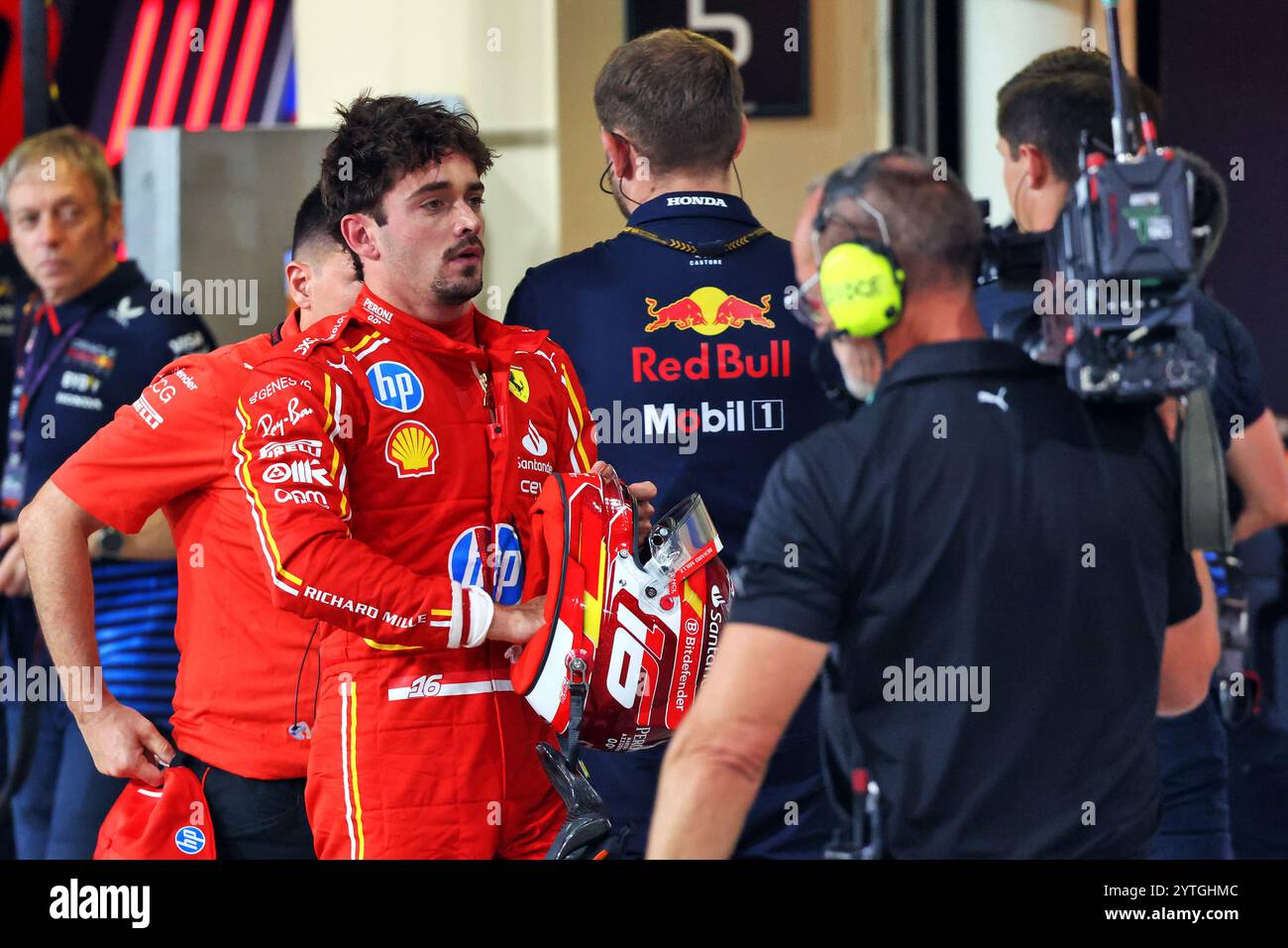 Charles leclerc abu dhabi 2024 dec 07 hi-res stock photography and ...