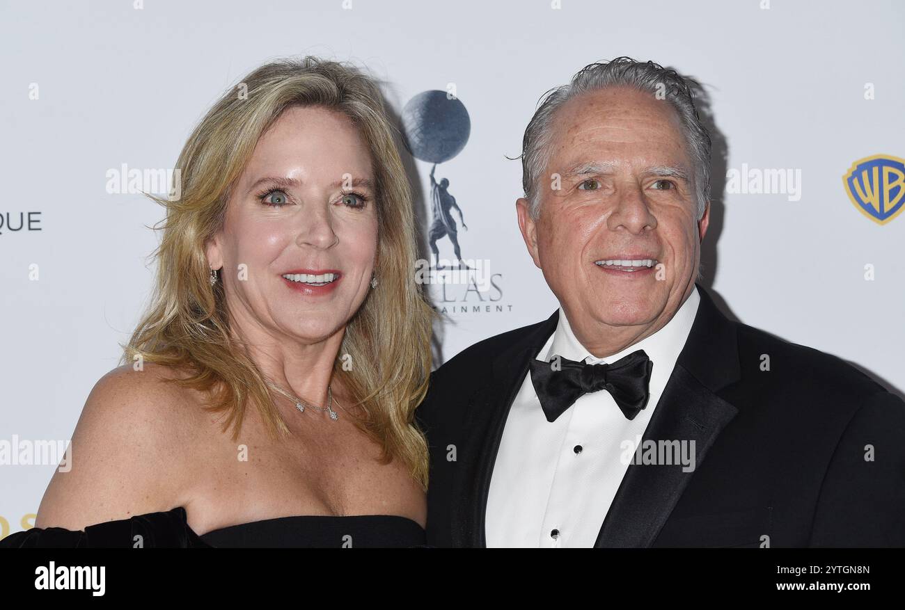 Beverly Hills, USA. 06th Dec, 2024. Barbara Nash and Mark Badagliacca ...