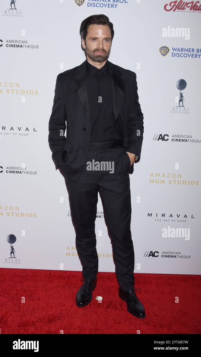 Beverly Hills, USA. 06th Dec, 2024. Sebastian Stan arriving to the 38th ...