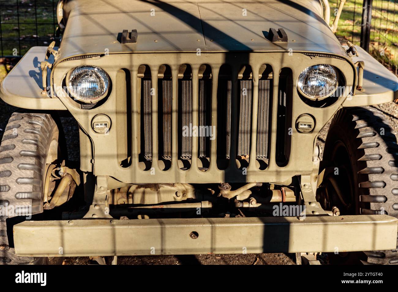Jeep willys engine hi-res stock photography and images - Alamy