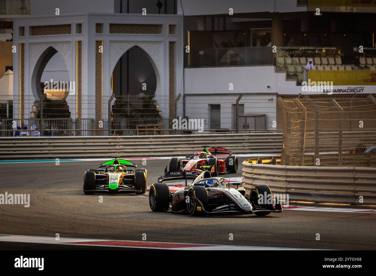 17 ARON Paul (est), Hitech Pulse-Eigt, Dallara F2 2024, action during the 14th round of the 2024 ...