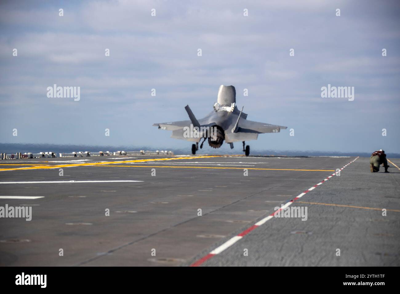 241204-N-IL330-4627 An F-35B Lightning II attached to Marine Fighter ...