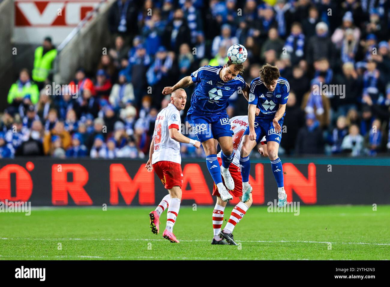 Oslo 20241207. Molde's Martin Bjørnbak during the NM final for men ...