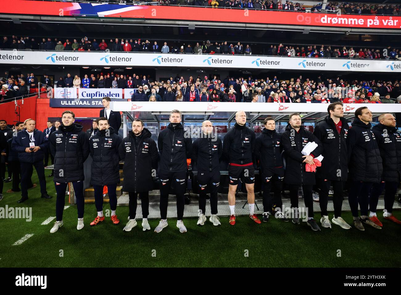 Oslo 20241207. The NM final for men between Fredrikstad and Molde at ...