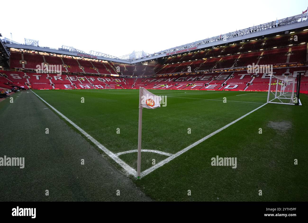 A general view from inside the stadium ahead of the Premier League ...