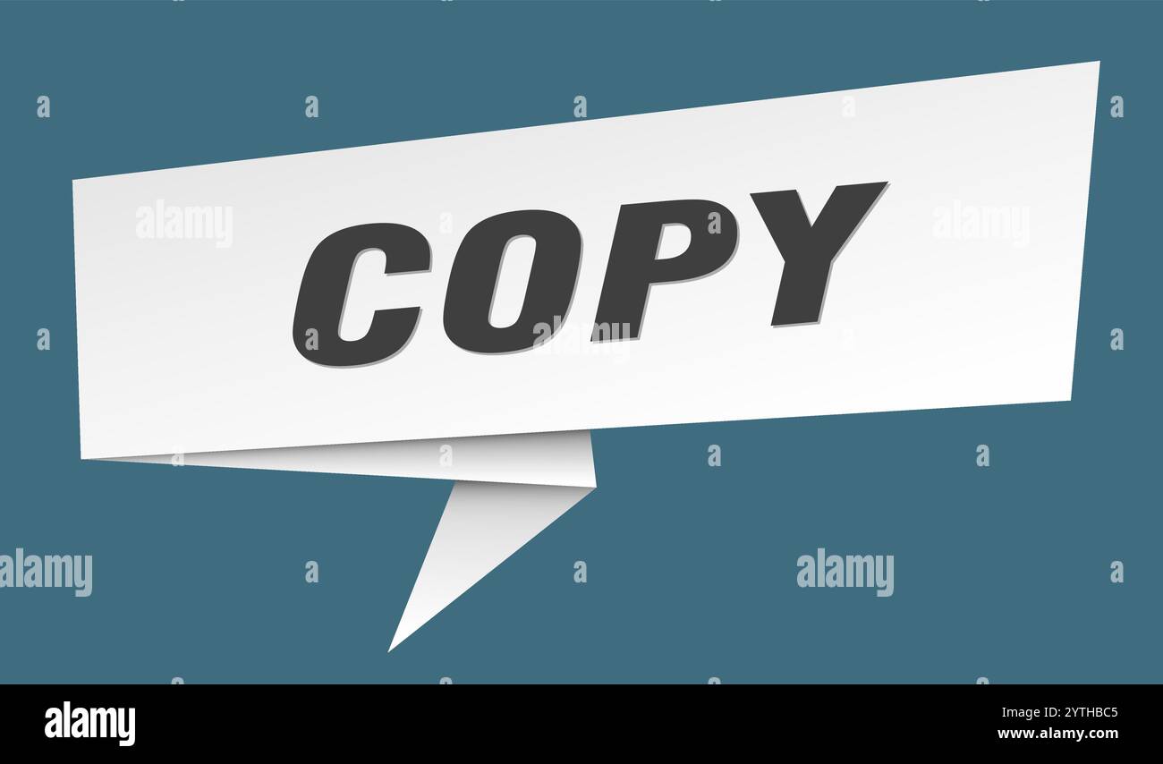 copy banner. copy speech bubble, label, sticker, ribbon, sign template ...