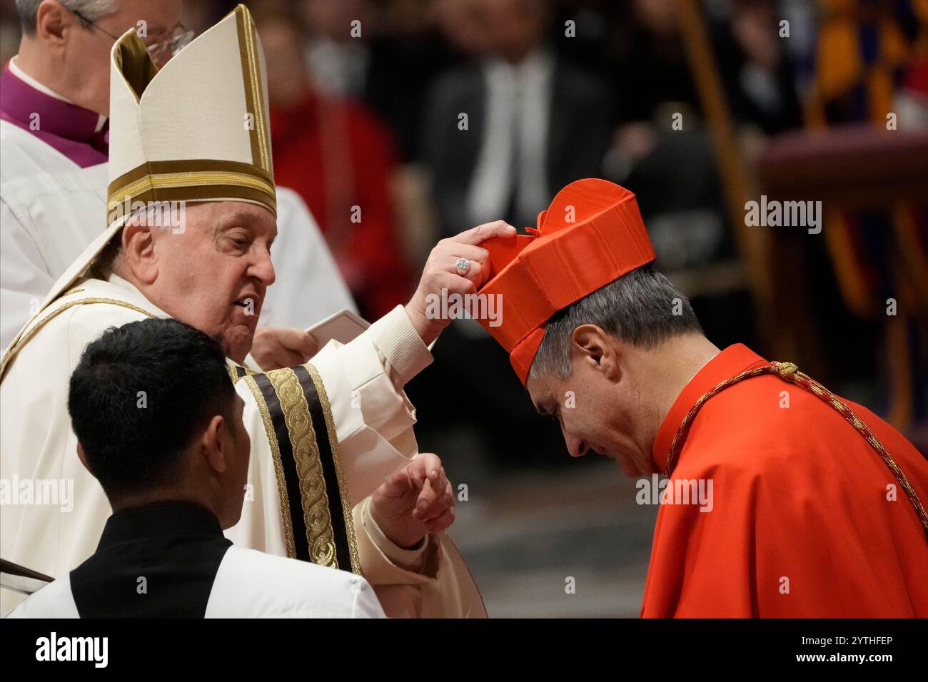 Roberto Repole, Archbishop of Turin and Bishop of Susa, Italy, right ...