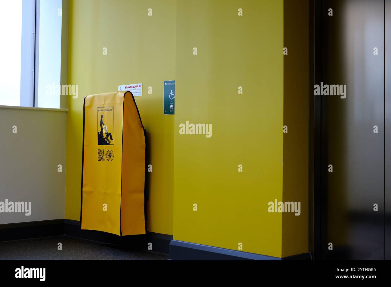 Evac chair emergency evacuation chair hi-res stock photography and ...