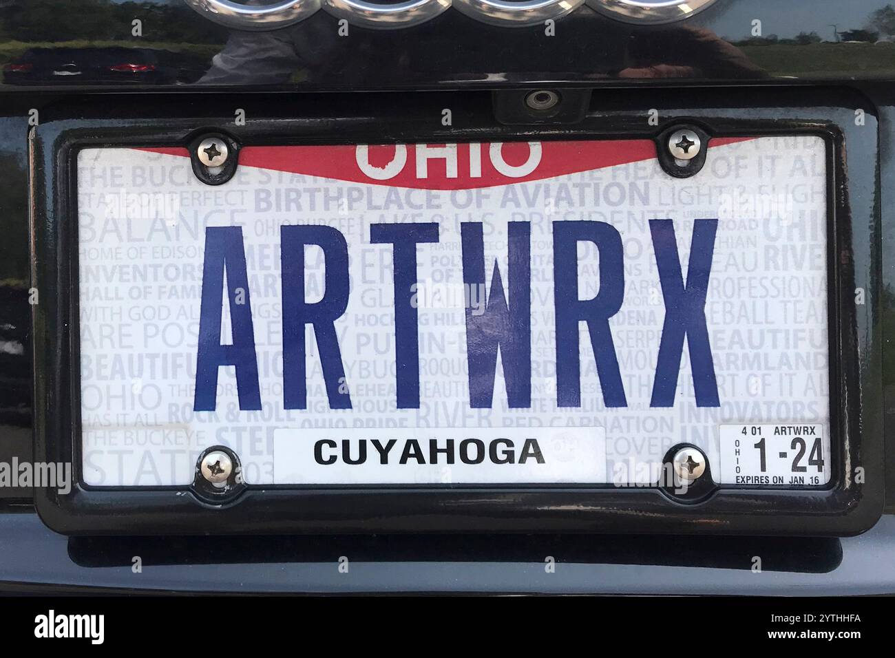 CUSTOM VANITY LICENSE PLATES Stock Photo - Alamy