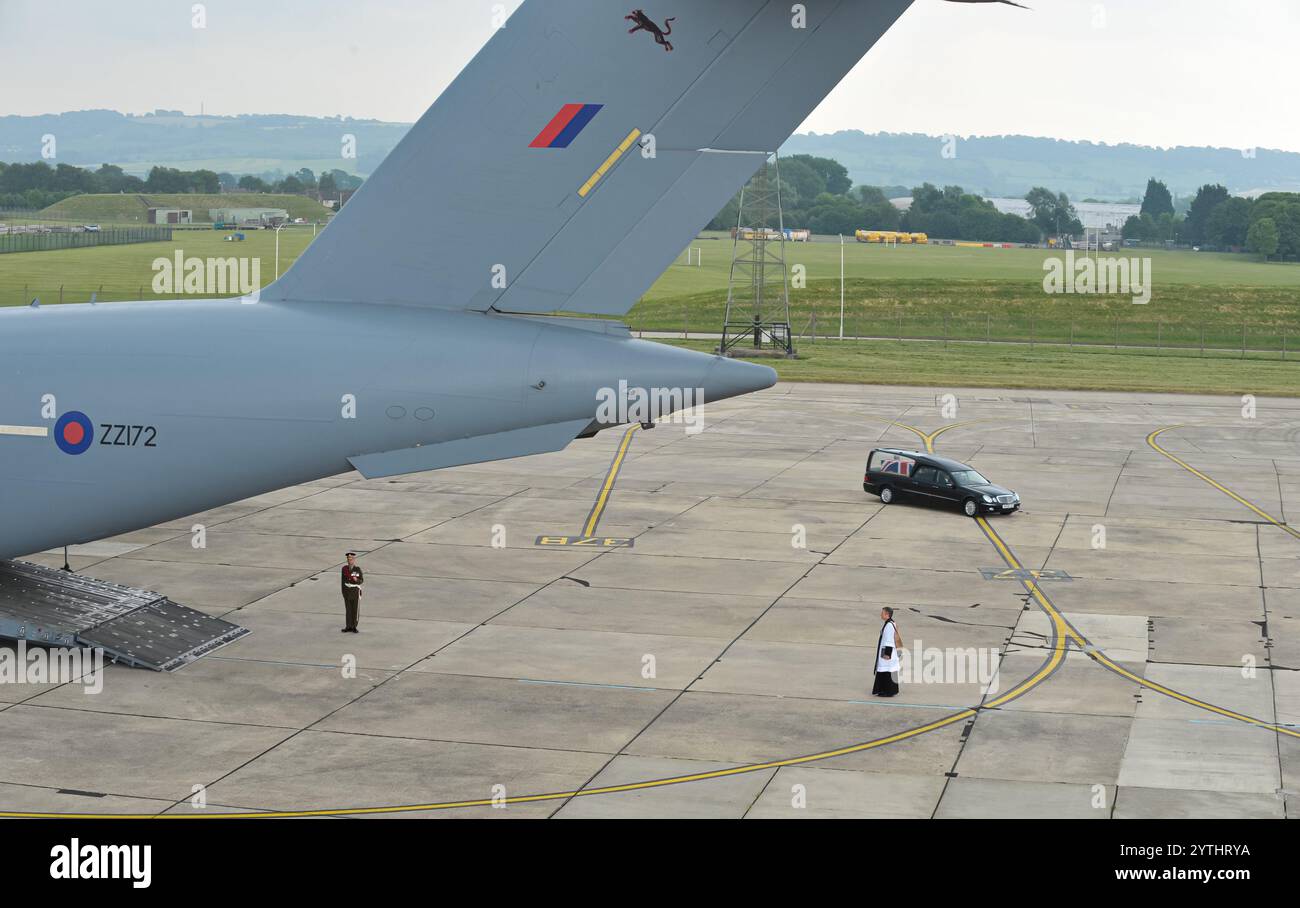 RAF Lyneham has been receiving military dead since 2007. Known to the ...