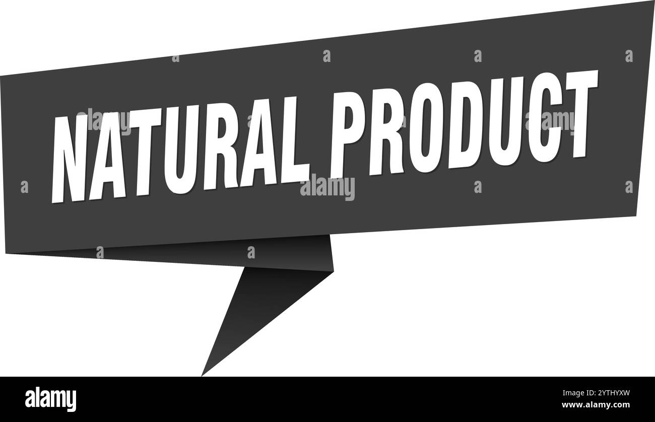 natural product banner. natural product speech bubble, label, sticker ...