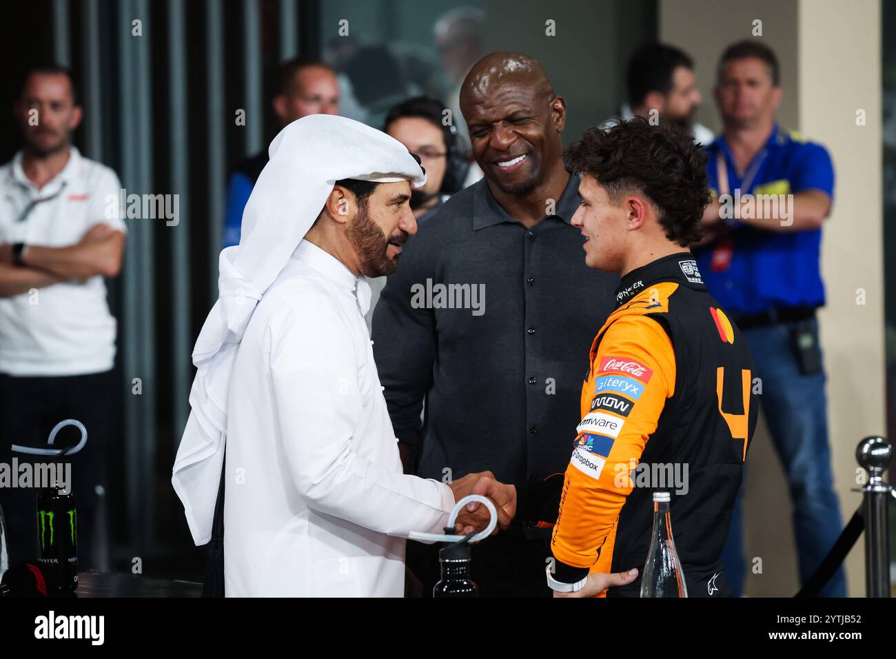 NORRIS Lando (gbr), McLaren F1 Team MCL38, BEN SULAYEM Mohammed (uae ...