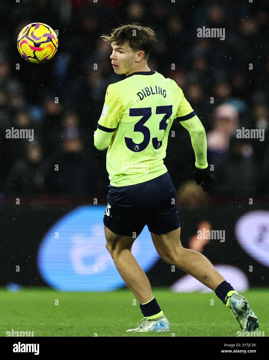 Tyler Dibling of Southampton in action during the Premier League match ...