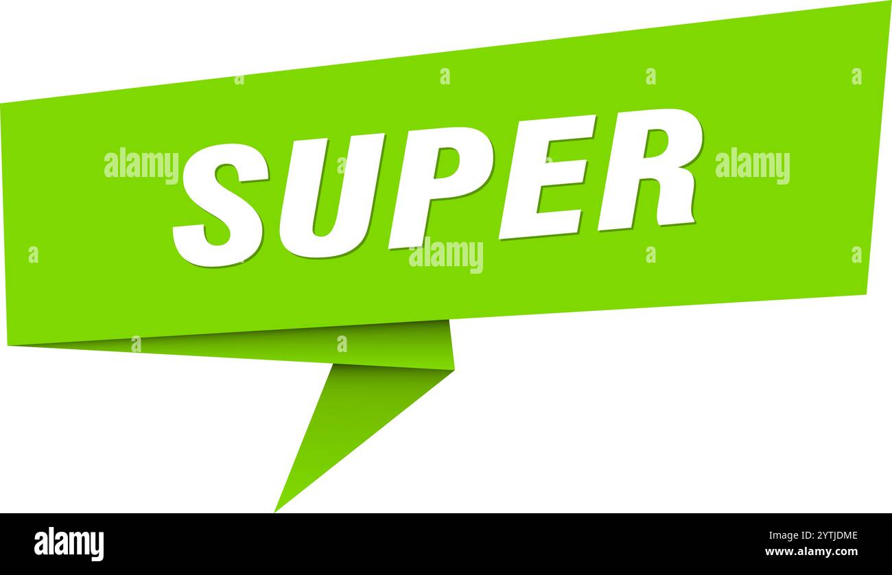 super banner. super speech bubble, label, sticker, ribbon, sign ...