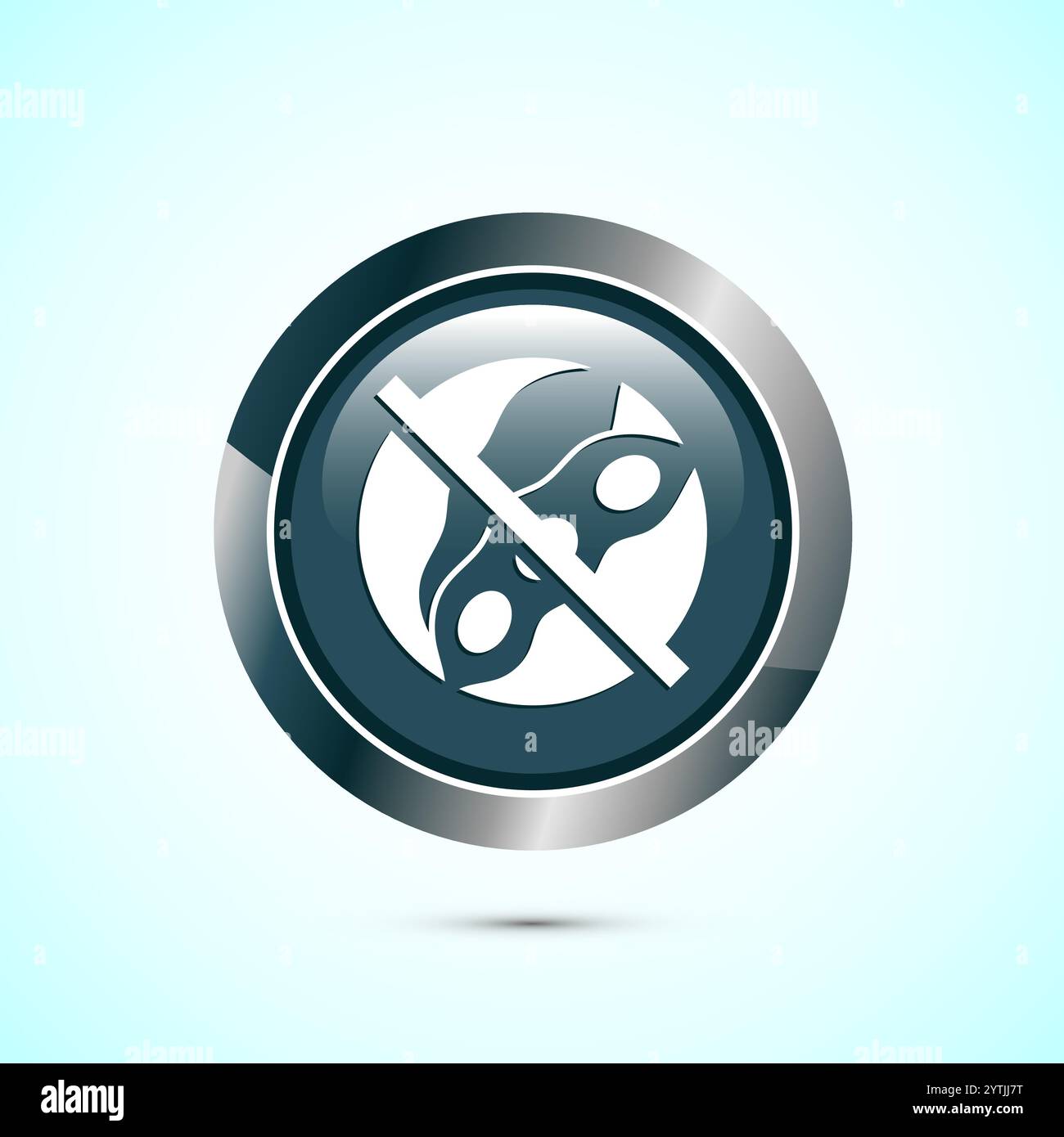 Soy or soya free icon design illustration. Soy allergen free product ...