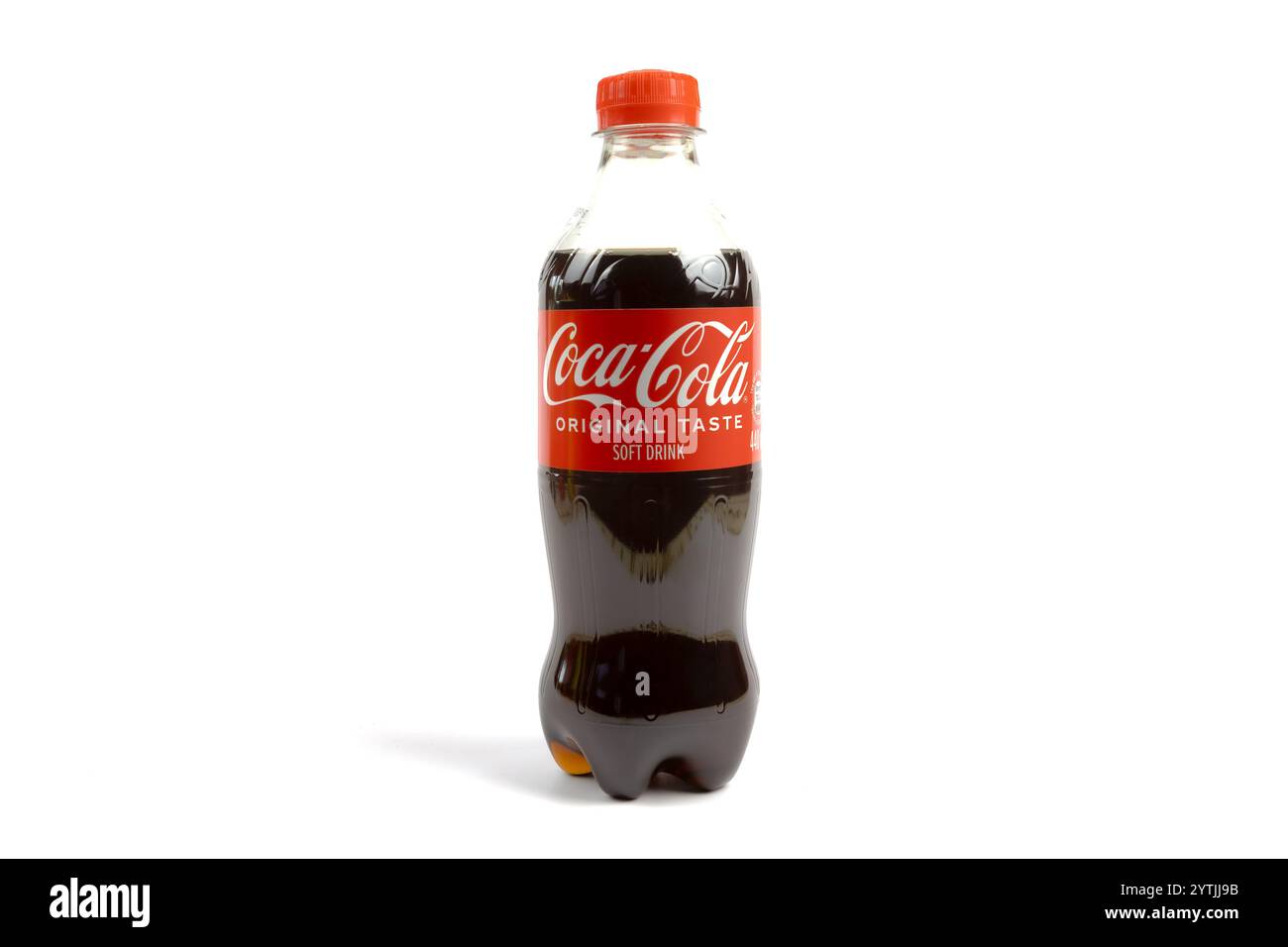 American plastic Coca-Cola bottle Stock Photo - Alamy