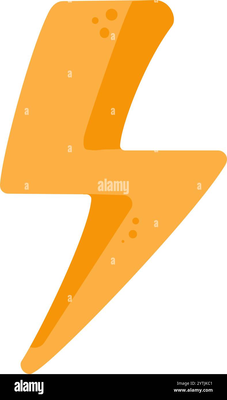 lightning bolt - vector illustration Stock Vector Image & Art - Alamy