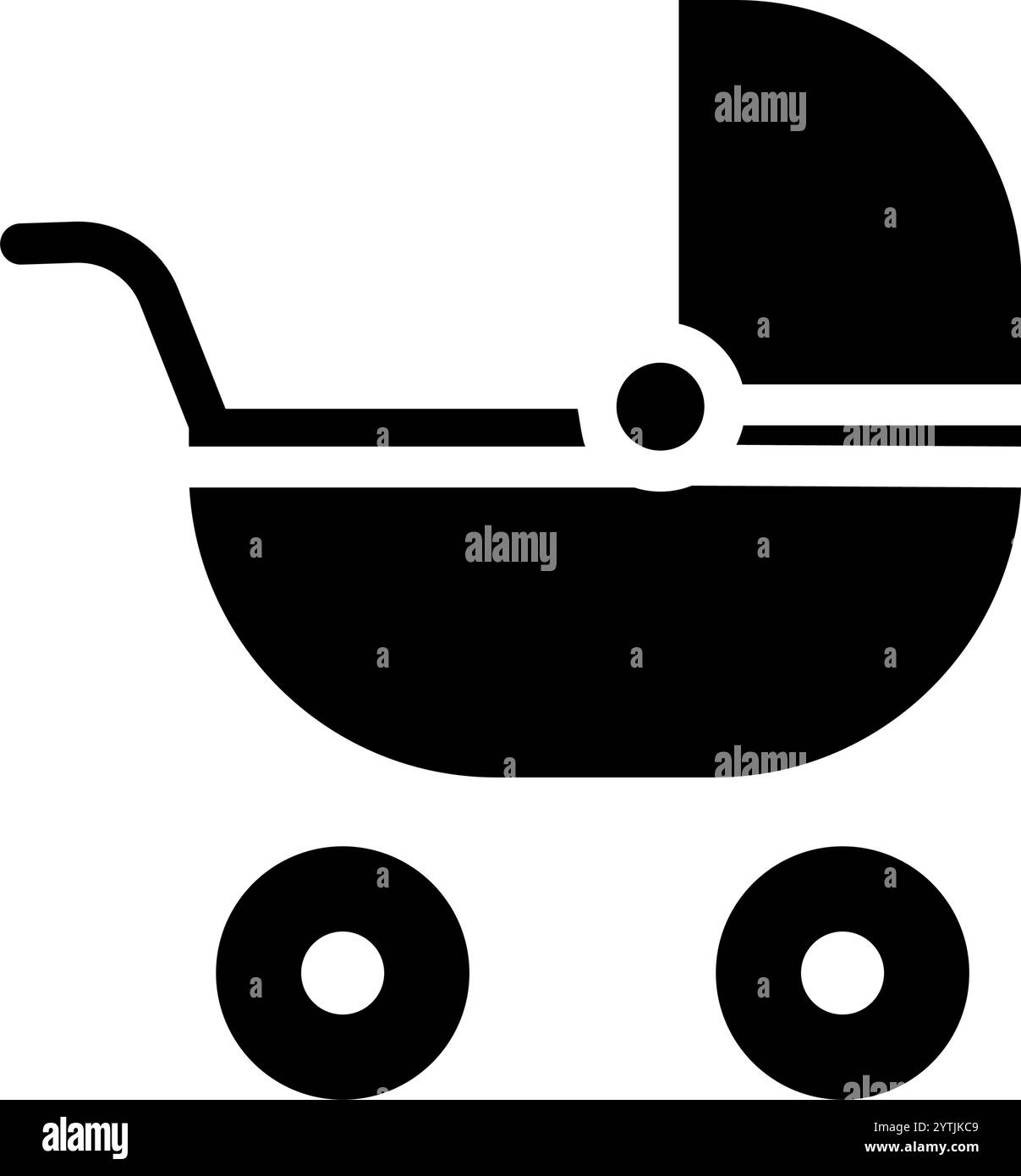 baby carriage - vector icon Stock Vector Image & Art - Alamy