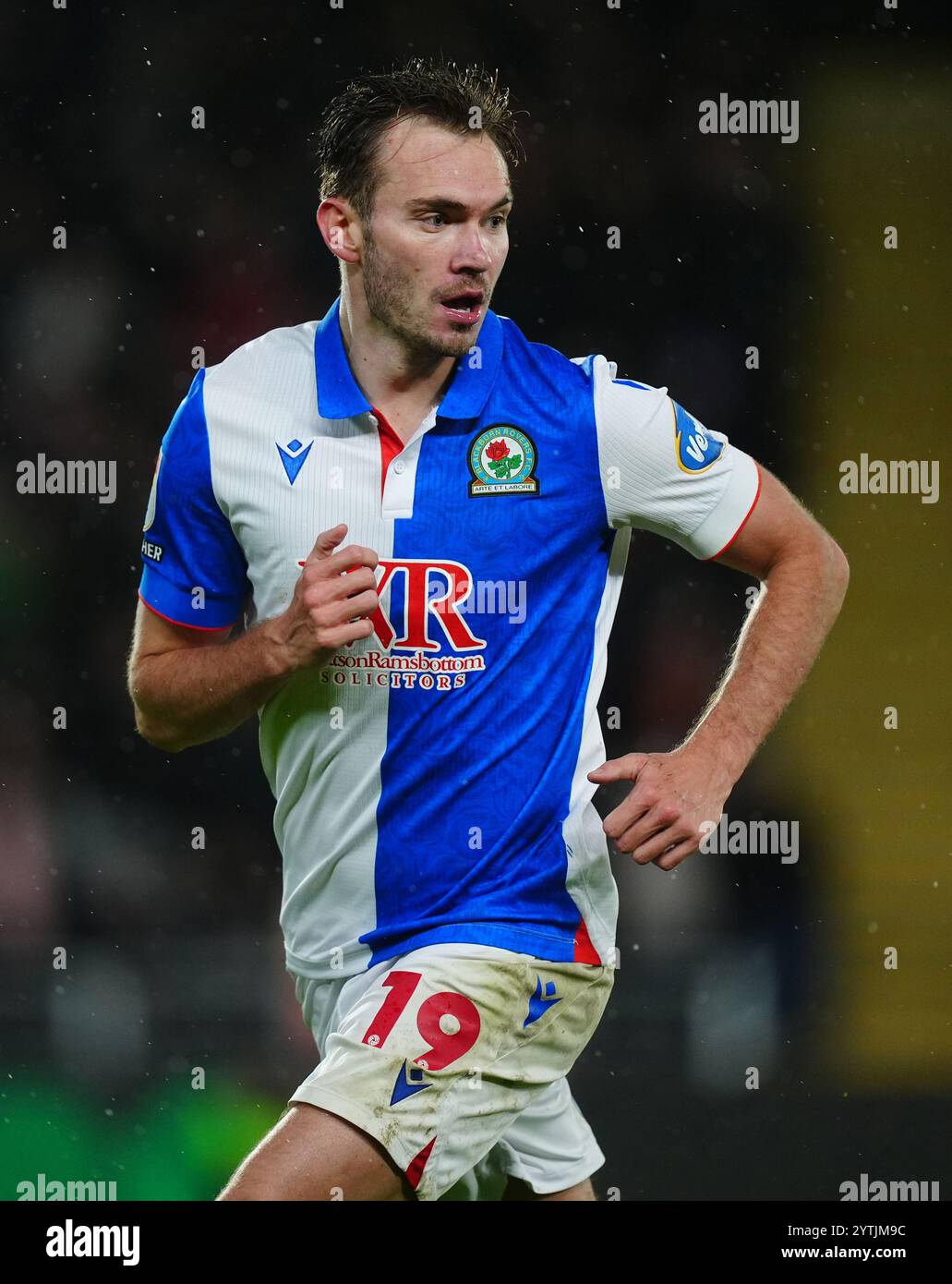 Blackburn Rovers' Ryan Hedges during the Sky Bet Championship match at ...