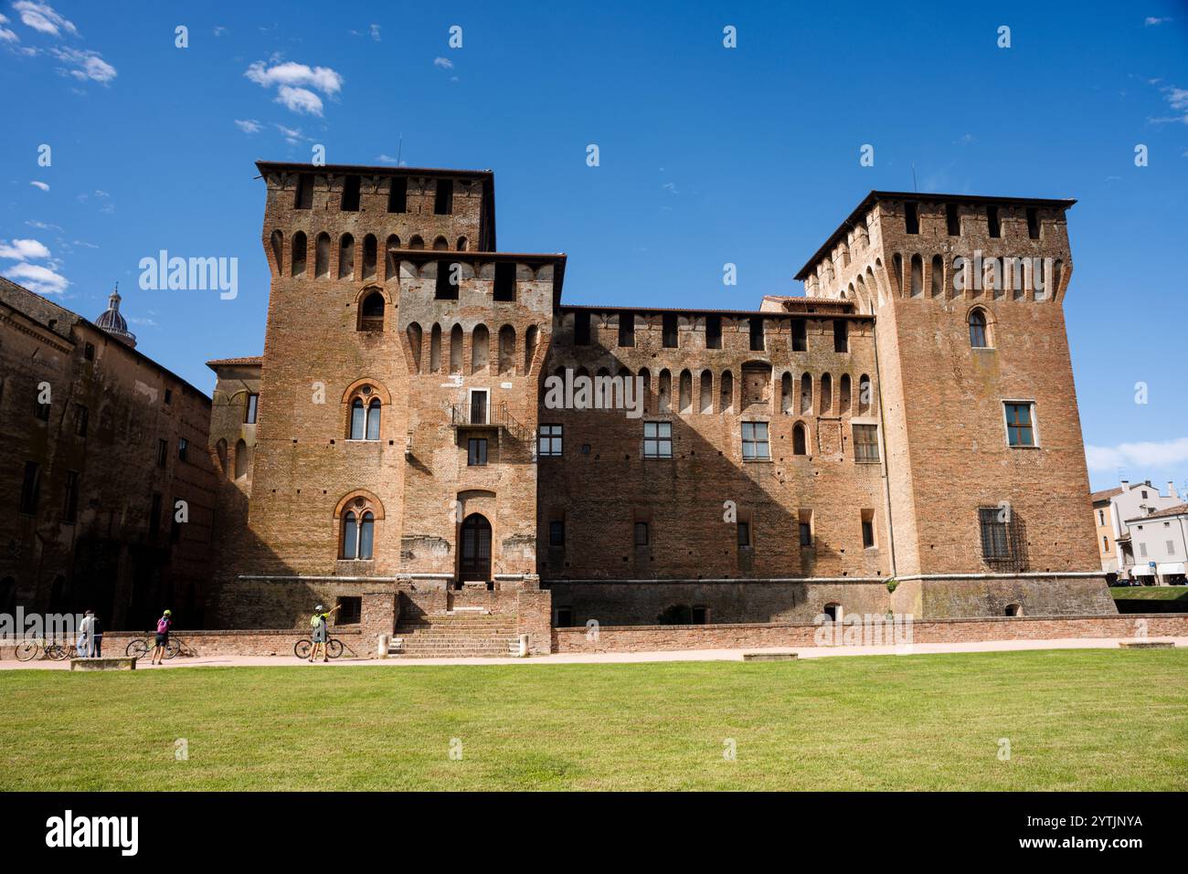 Mantova, Italy - September 15, 2024: Medieval fortress, Gonzaga Saint ...