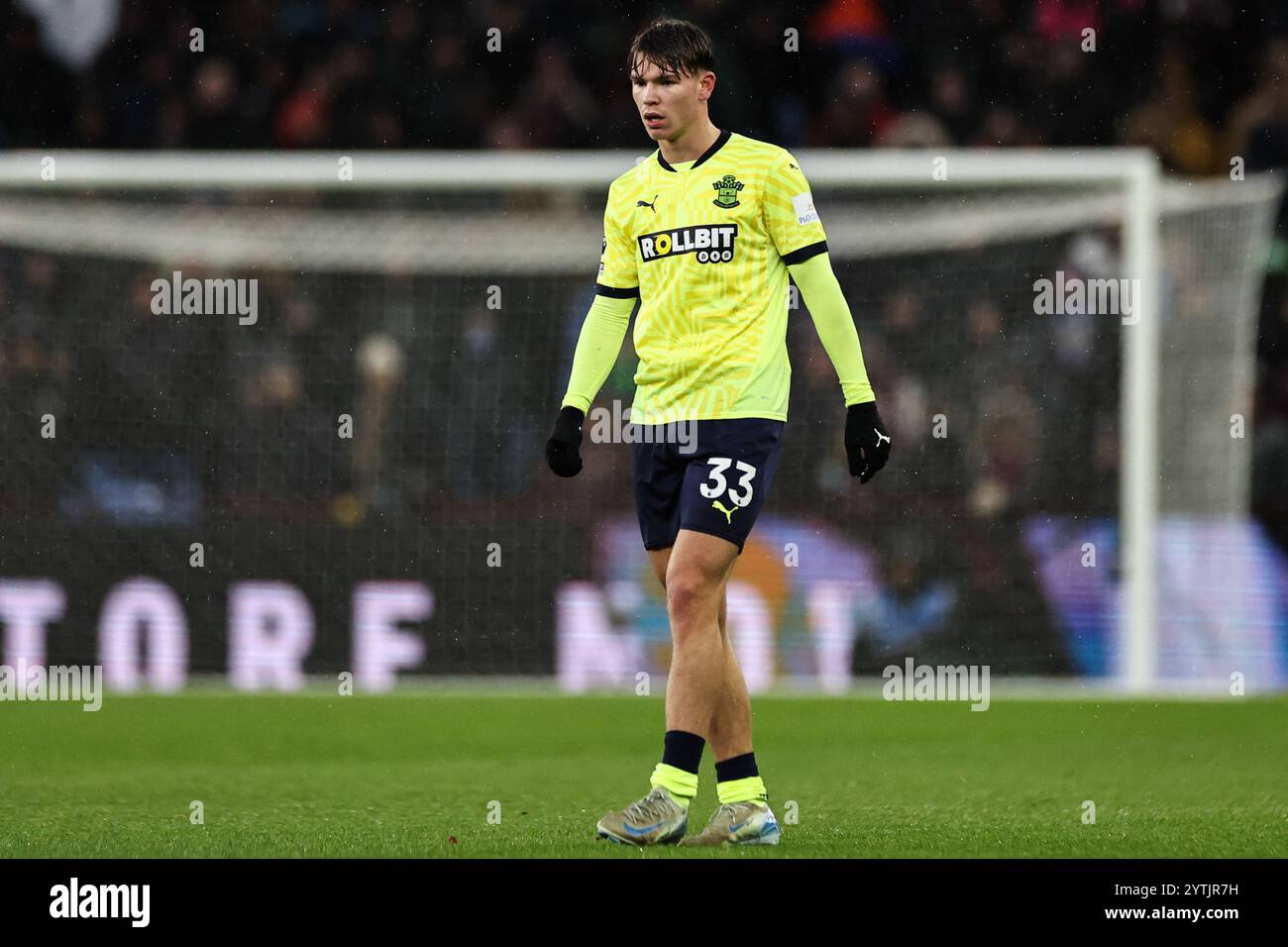 Tyler Dibling of Southampton during the Premier League match Aston ...