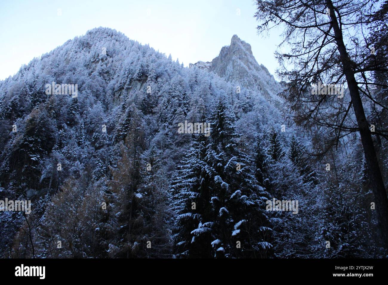 The Route of The Valea Spumoasa Waterfall from Busteni Stock Photo - Alamy