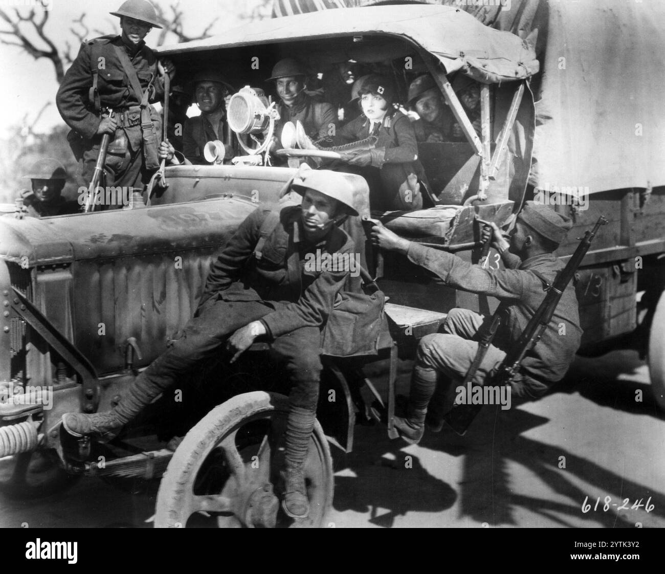 Wings (Paramount 1927). Publicity portrait photo - Academy Award Winner - Starring Clara Bow ...