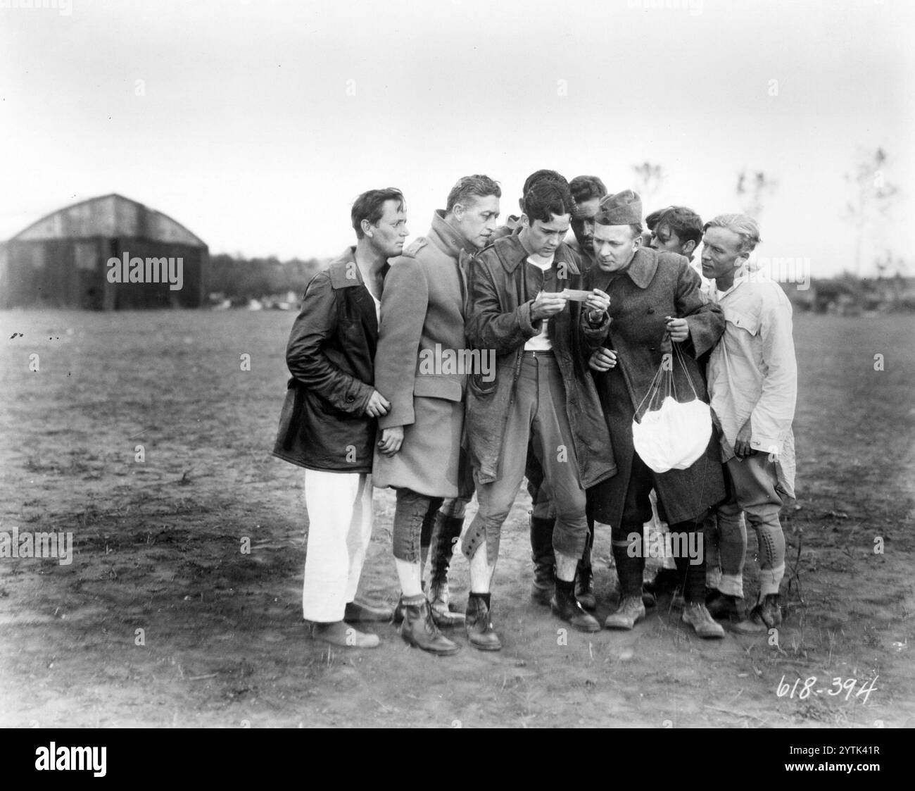 Wings (Paramount 1927). Publicity portrait photo - Academy Award Winner - Starring Clara Bow ...