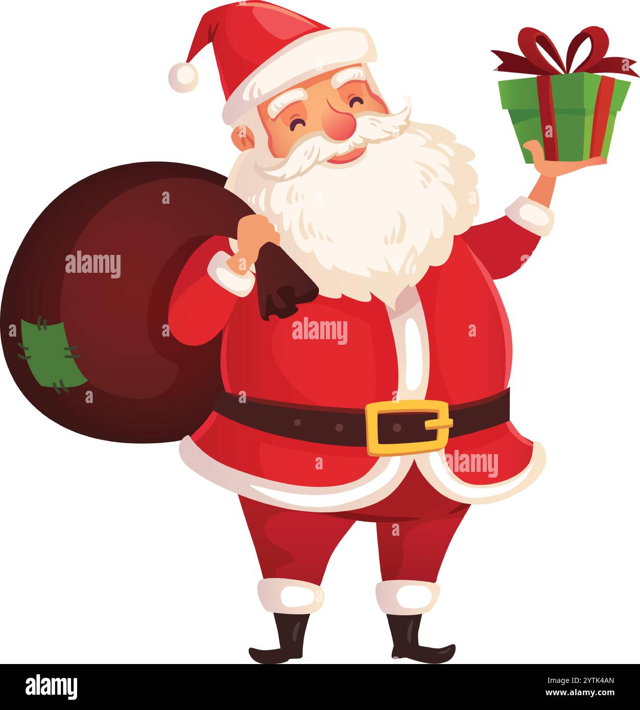 Santa claus father christmas cartoon hi-res stock photography and ...