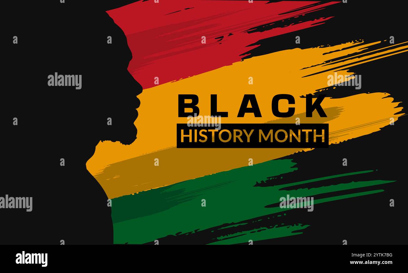Black history month banner Stock Vector Image & Art - Alamy