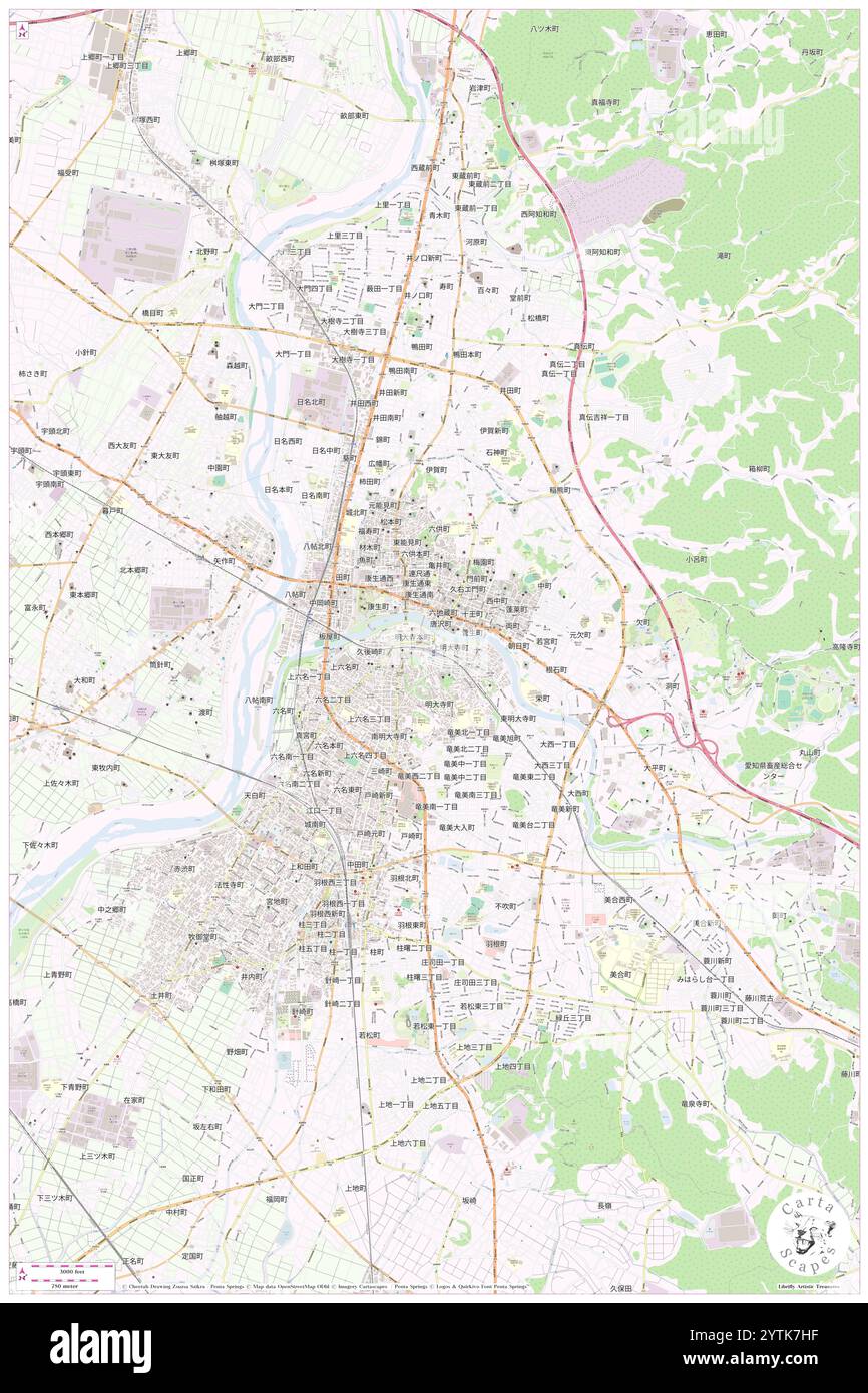 Higashiokazaki-eki, Okazaki-shi, JP, Japan, Aichi, N 34 57' 7'', N 137 ...