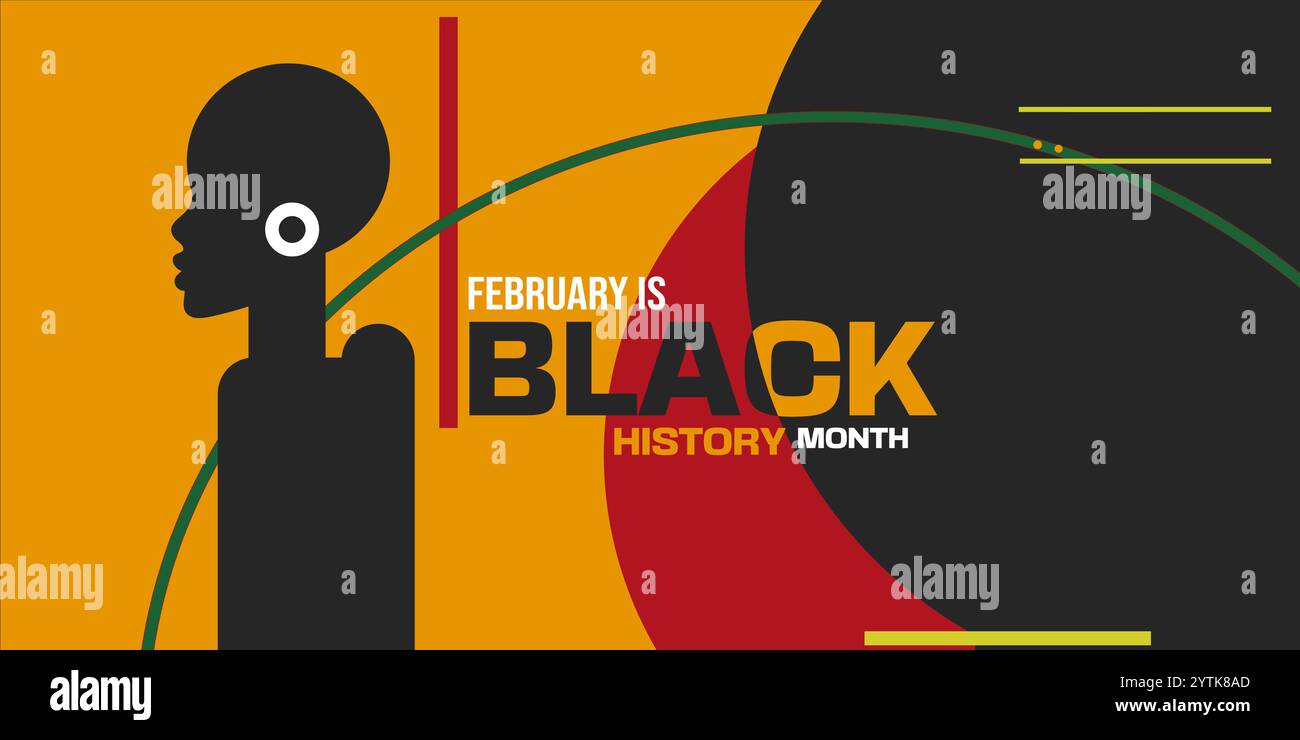 Black history month banner Stock Vector Image & Art - Alamy