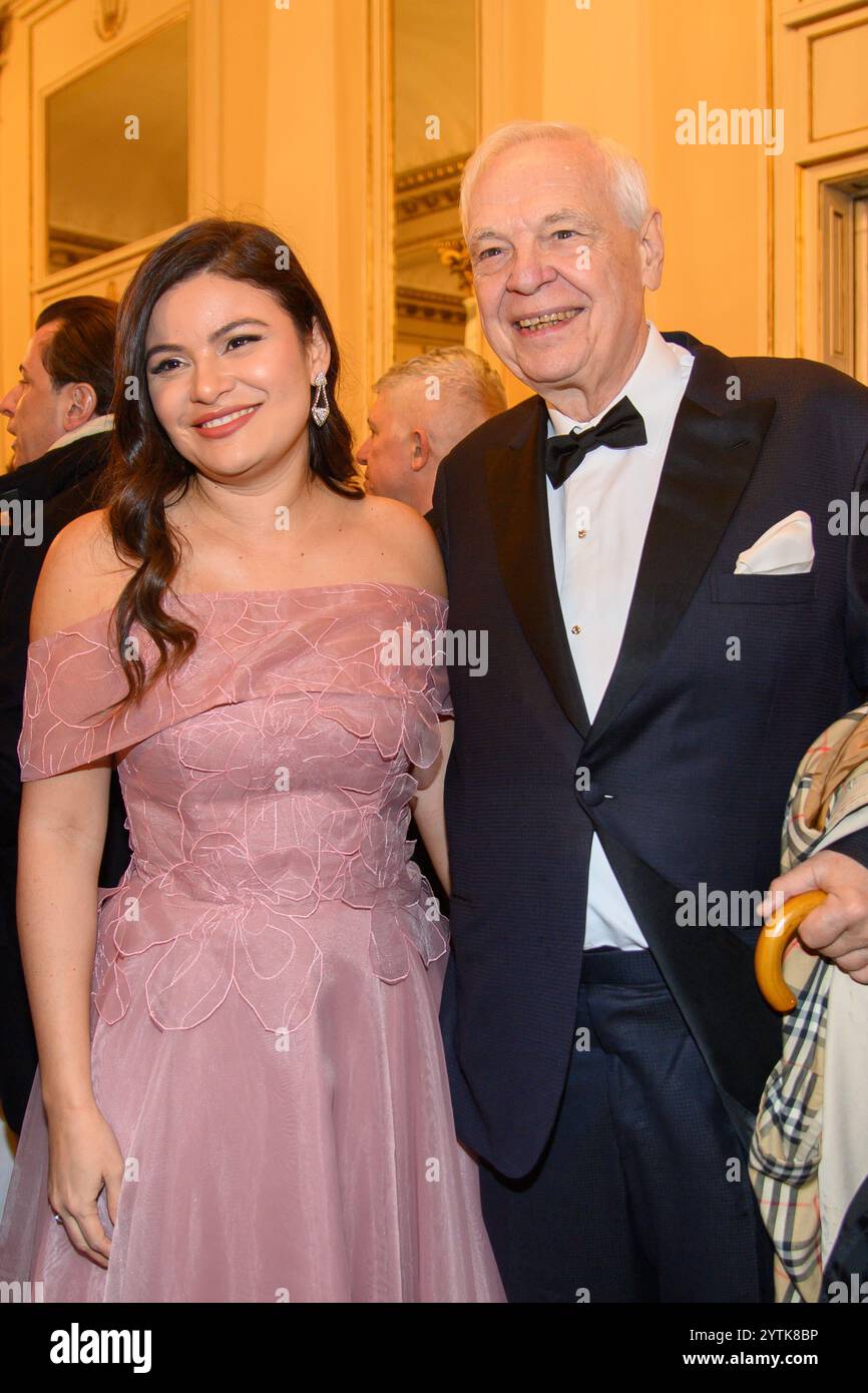 Milano, Milano. 07th Dec, 2024. Daniela Weisser e Alexander Pereira ...