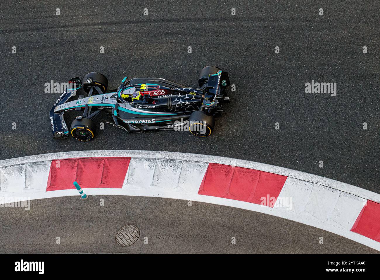 Lewis Hamilton (GBR) - Mercedes-AMG PETRONAS F1 Team - Mercedes W15 - Mercedes E Performance ...